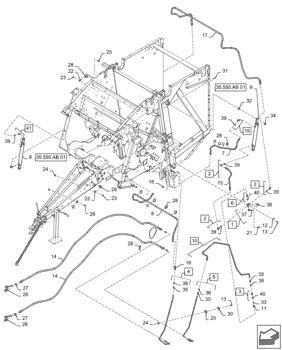 China 430357 CLAMP Case parts 2010, 2020, 2030, 2040, 2050, 2060-15, 2060-20, 2608XF, 3016, 3020-20, 3020-25, 3020-30, 3020-35, 3050-16FT, 3050-18FT, 3050-20FT, 3050-22FT, 3050-25FT H, 3050-25FT L, 3050-30FT, 3050-35FT, 3050-41FT,... for sale