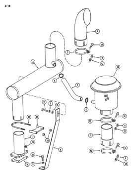 China 535989R1 CLAMP Case parts 1620, 3488, 3688, 3688HC, 1568 for sale