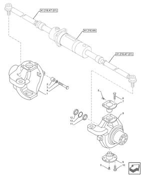 China 47488112 HOUSING Case parts FARMLIFT 632, FARMLIFT 735, FARMLIFT 935, FARMLIFT 635, FARMLIFT 742 for sale