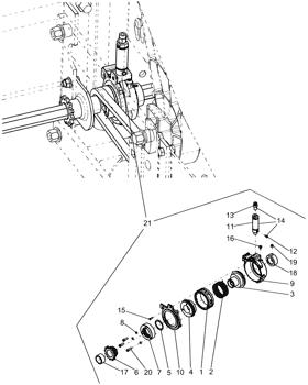 China 84143607 HOUSING Case parts 1265, 1240, 1250, 1260 for sale