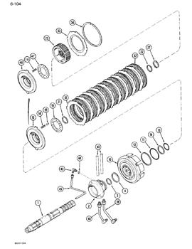 China 1342240C1 CLUTCH HOUSING Case parts 7130, 7250, 7140, 8910, 7150, 8920, 7210, 8930, 7220, 7110, 8940, 7230, 7120, 8950, 7240 for sale