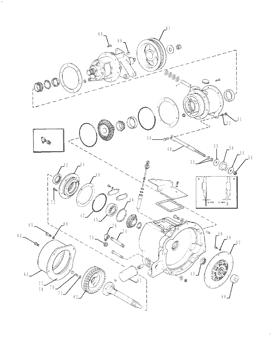 China 184454C1 CLUTCH PLATE,352.4mm OD for sale