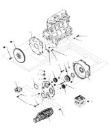China 86543187 HOUSING Case parts WDX1101, WDX901, WDX2302, WDX1701, WDX1902 for sale