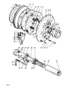 China 1539034C1 CLUTCH DISC for sale