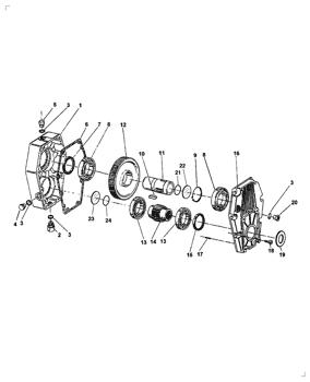 China 87414751 HOUSING Case parts 2052, 2042, 2062 for sale