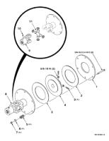 China 700710945 CLUTCH PLATE,126.75mm ID x 203.2mm OD x 3.18mm Thk Case parts 8430, 8450, 8455, 8455T, 8465T, 8520, 8530, 8545, 8570, 8575, 8576 for sale