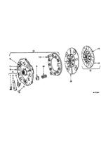 China 384633R91 CLUTCH & DISC ASSY,263.65mm OD Case parts 504, 2544, 544, 2504, 606, 2606 for sale