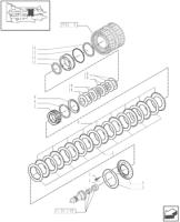 China 82002190 CLUTCH PLATE Case parts MAXXUM 120, MAXXUM 100, MAXXUM 125, MAXXUM 110, MXU100, MXU110, MAXXUM 130, MXU115, MXU125, MAXXUM 115, MXU130, MXU135, MAXXUM 140 for sale