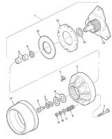 China 849376 CLUTCH DRIVING PLATE Case parts SBX530, SBX550, SBX540 for sale