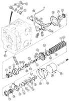 China 128297A1 CLUTCH DISC,98.63mm ID x 142mm OD x 7.5mm Thk Case parts 7230, MX180, MX200, MX210, MX270, MX220, MX230, MX240, 7210, MX255, 7240, 7250, 8910, 8920, MX285, 8930, 8940, 7220, 8950 for sale