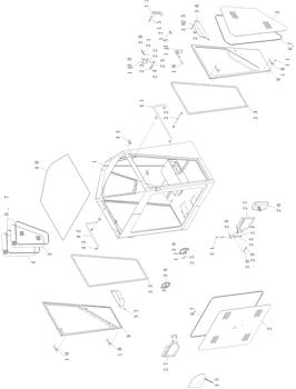 China 00908868 CLUTCH FACING Case parts A7700, A7000 for sale