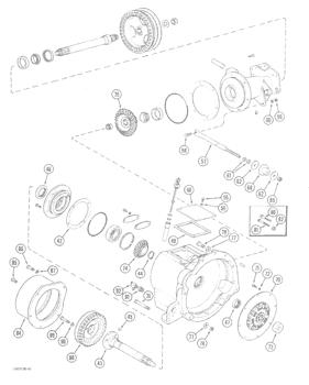 China 184429C1 CLUTCH DISC Case parts 1680, 1620, 1640 for sale