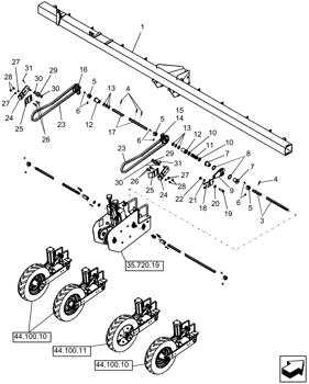 China 87502662 CLUTCH Case parts 1230, 1200, 1220, 1225 EARLY RISER, 1210 for sale