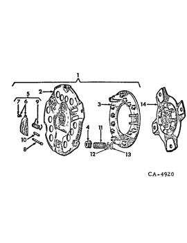 China 104495C1 CLUTCH DISC Case parts 3088, 3288, 986, 3688, 3688HC, 786, 886 for sale