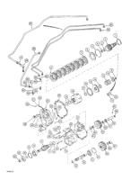 China 124303A1 CLUTCH HOUSING Case parts 7250, 8910, 8920, 7210, 8930, 7220, 8940, 7230, 8950, 7240 for sale