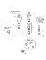 China 00410173 SOLENOID Case parts A7700, 7700, A8000, 7000, A8800, A4000, A7000 for sale