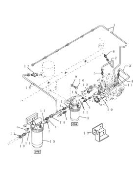 China 8190393 SOLENOID Case parts WDX1701 for sale