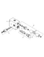 China 00408322 SOLENOID Case parts 7000, 7700 for sale