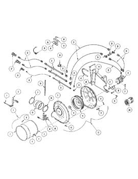 China 1011581 LOCK WASHER Case parts 3400, 3503, 2000, CONCORD, 2300, 2351, 1100, 2400, 2501, 1600 for sale
