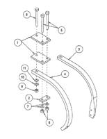 China 1012061 LOCK WASHER Case parts CONCORD for sale