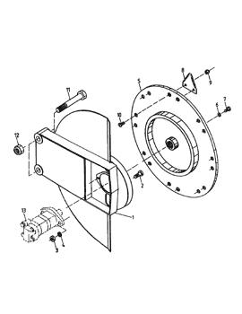 China 00606003 LOCK NUT Case parts 7000, 7700 for sale