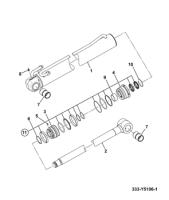 China 333/Y6024 Kit Spare Seal JCB parts for sale