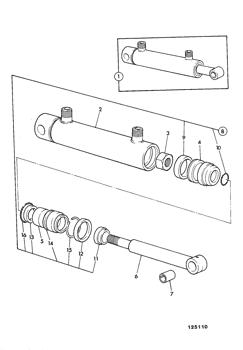 China 545/45307 Kit-seal JCB parts for sale