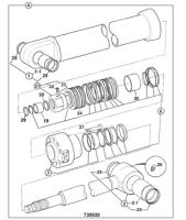 China 903/20916 Kit-repair Dipper ram JCB parts for sale