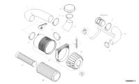 China 336/A0901 Element Air Filter JCB parts for sale