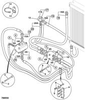 China 20/925660 Motor hydraulic fan 93KW JCB parts for sale