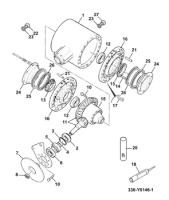 China 904/20172 Seal Triple Lip, JCB parts for sale
