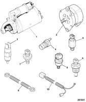 China 714/16700 Alternator 12Volt-55Amp sealed JCB parts for sale