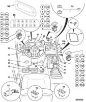 China 704/50199 Gauge Tacho/Hrmtr/Speed 29/33 KPH JCB parts for sale