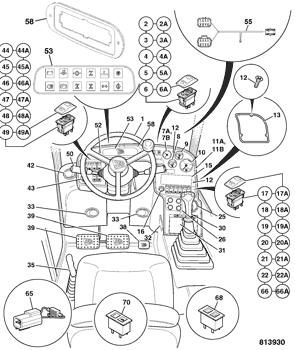 China 704/50199 Gauge Tacho/Hrmtr/Speed 29/33 KPH JCB parts for sale