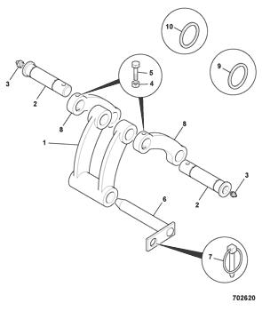 China 811/50175 Pin pivot 30 x 159mm JCB parts for sale