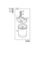 China 02/800097 Filter assembly fuel JCB parts for sale