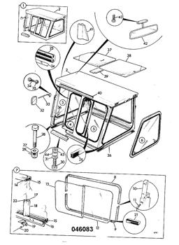 China 110/40201 Handle internal JCB parts for sale