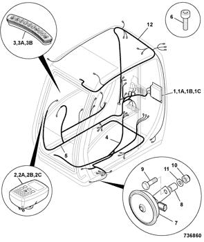 China 728/80003 Controller EMS MIDI JCB parts for sale