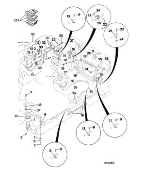 China KHR1793 Controller JCB parts for sale