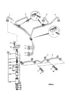 China 02/101391 Pipe assembly JCB parts for sale