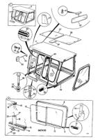China 107/87800 Mirror JCB parts for sale