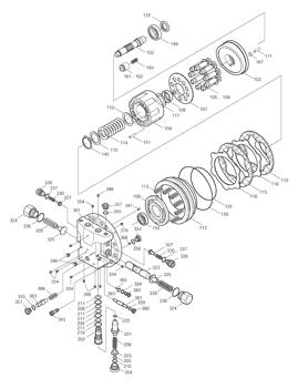 China 207424 O-RING 1BP14 Doosan parts for sale