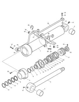 China K9002289 SEAL KIT;BOOM CYL. Doosan parts for sale