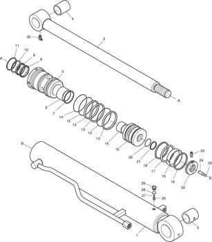 China K9005880 SEAL KIT Doosan parts for sale