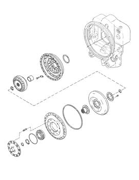 China 247615 GASKET;MOD. TO HOUSING Doosan parts for sale
