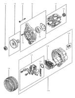 China S930P-63670 BEARING;REAR Doosan parts for sale