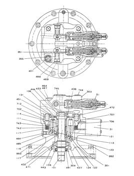 China 2401-9139P MOTOR;SWING Doosan parts for sale