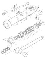 China 00C309-0 RING;CUSHION Doosan parts for sale