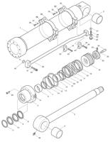 China 00C313-0 RING;CUSHION Doosan parts for sale