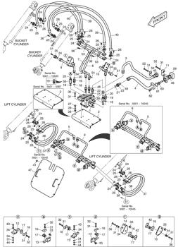 China 410128-00043 VALVE,BYPASS Doosan parts for sale